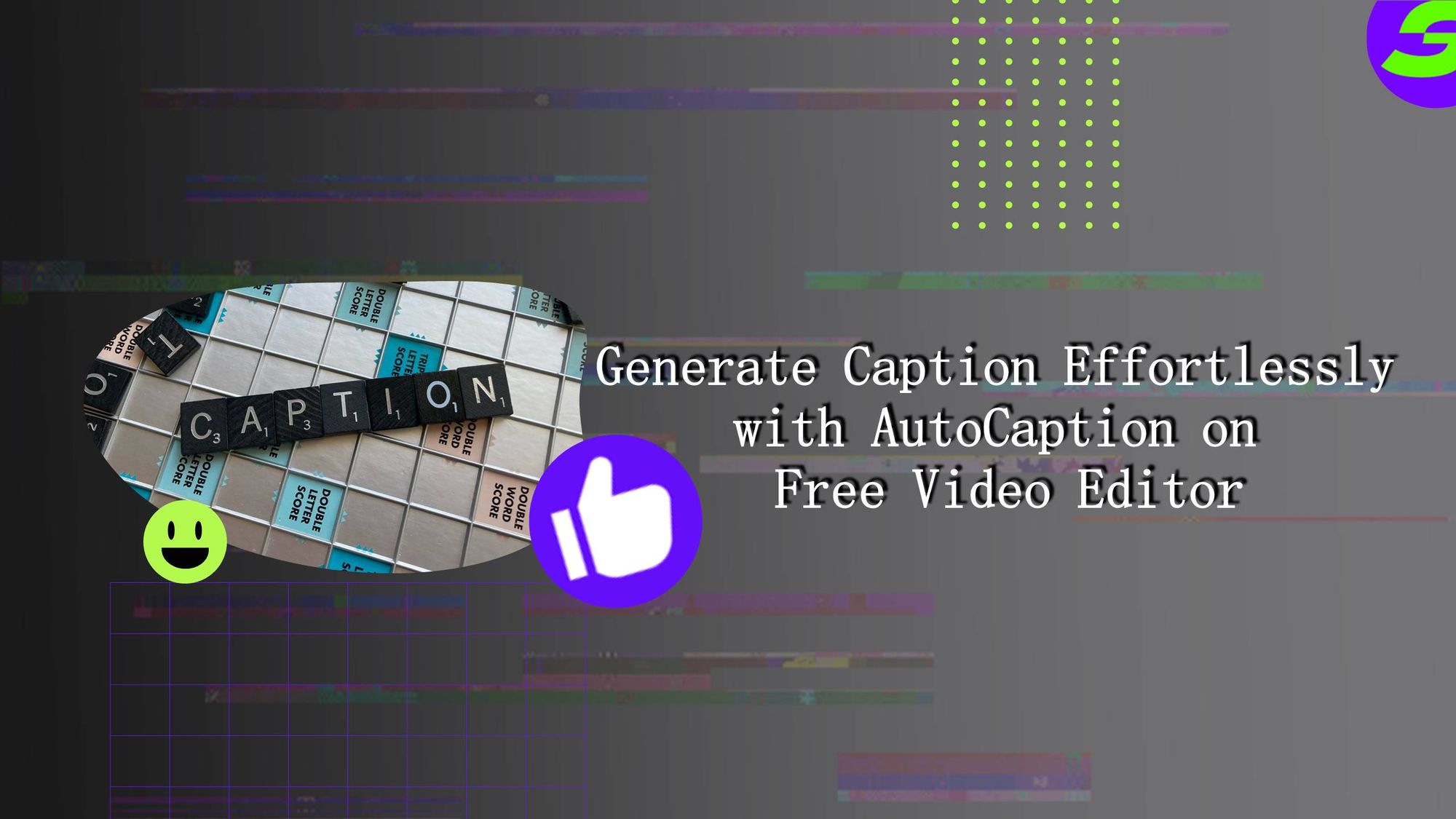 Generate Caption Effortlessly with AutoCaption on Free Video Editor